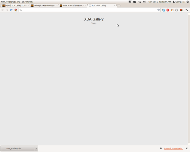 XDA Gallery - Chrome Extension - Now on Chrome Store | XDA Forums