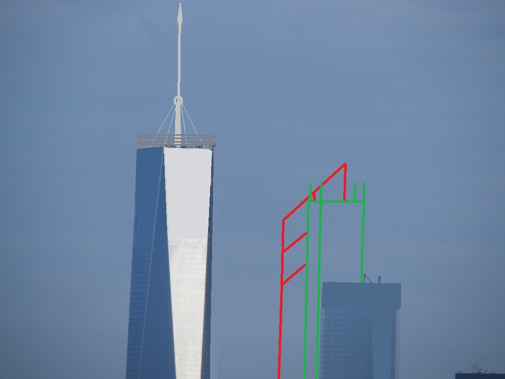 NEW YORK | One World Trade Center | 1,776' Pinnacle / 1,373' Roof | 108 ...