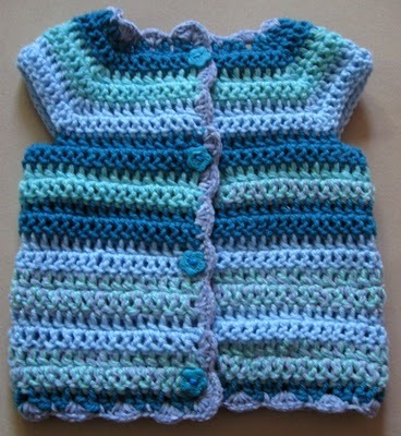 Veste crosetate pentru copii - V - Lucrusoare crosetate pentru copii ...