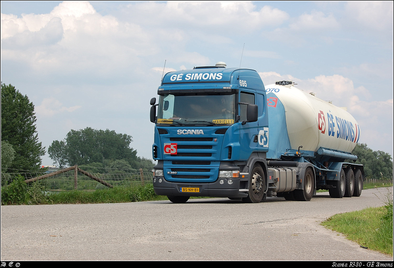 Simons Transport, Gé - Hilvarenbeek - Transportfotos.nl