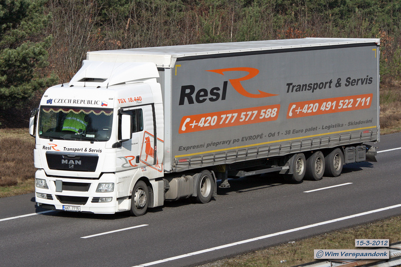 Resl Transport & Servis - Náchod (CZ) - Transportfotos.nl